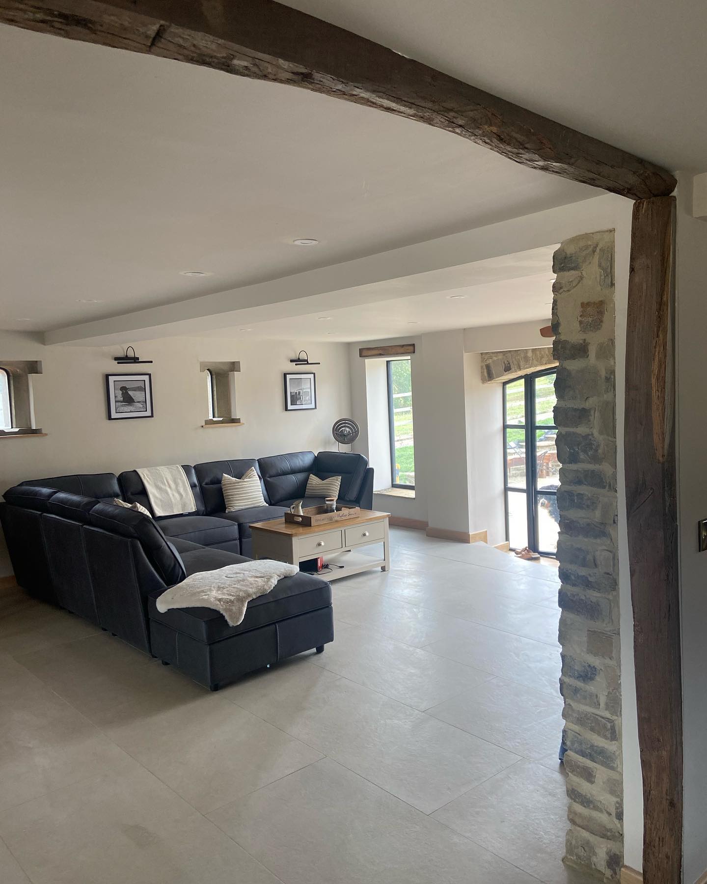 Barn conversion Kitchen, Living areas and bathrooms - Italian Tiles Outlet