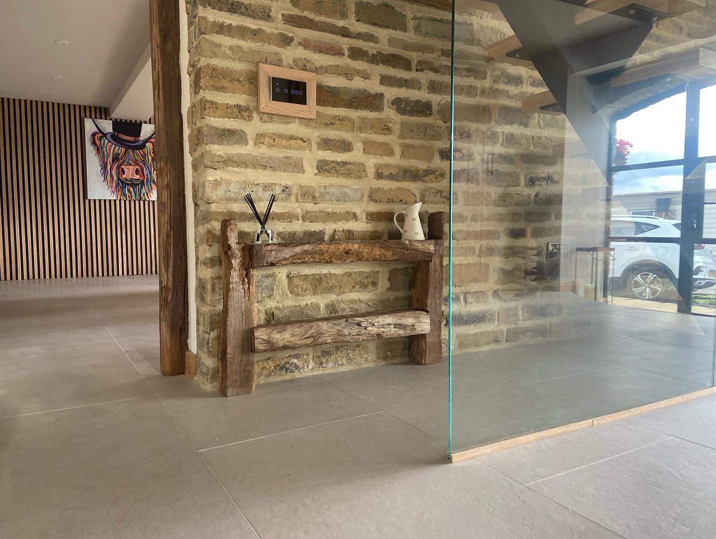 Barn conversion Kitchen, Living areas and bathrooms - Italian Tiles Outlet